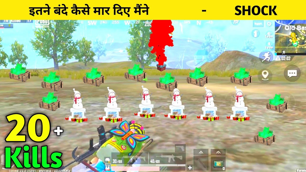Thirdhill पूरी खाली कर दी | 20+ Kills Squad Rush Gameplay | PUBG Mobile ...