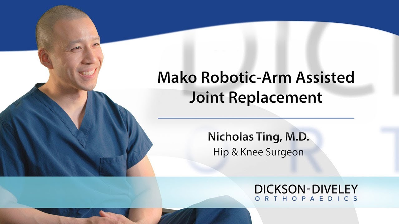 Mako Robotic-Arm Assisted Joint Replacement Surgery - YouTube