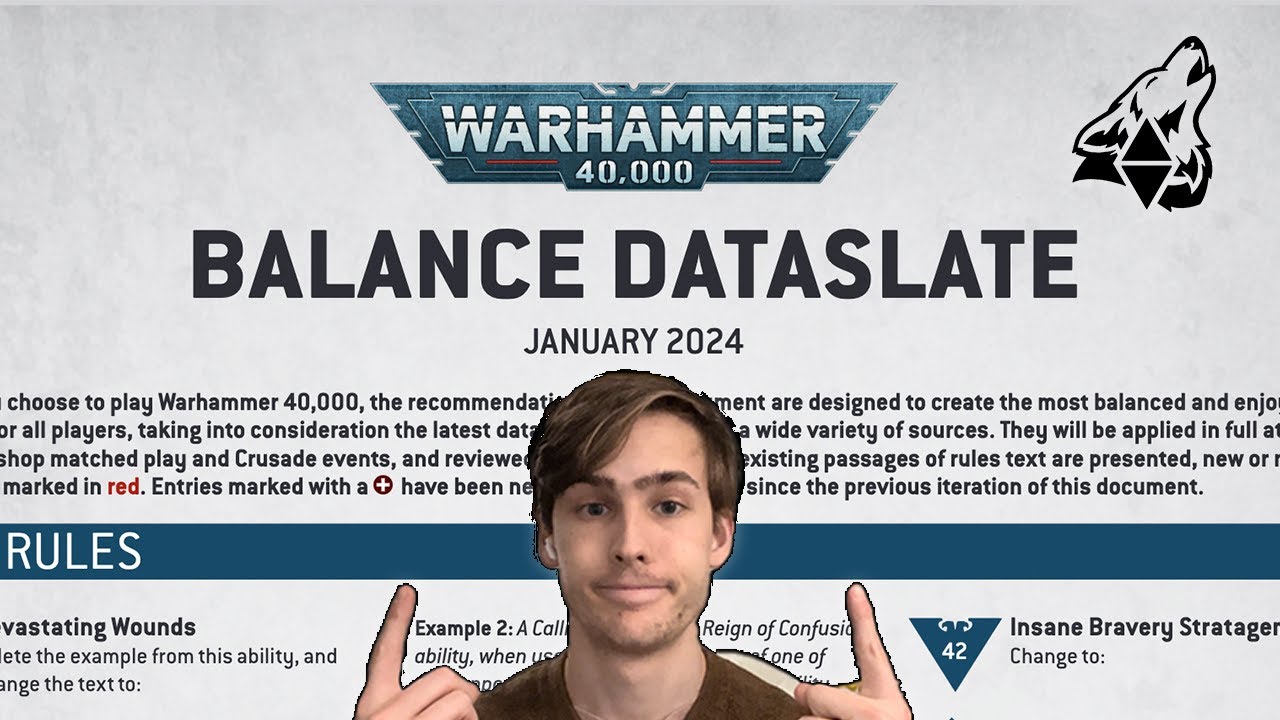 What is the Balance Dataslate? Meta talk stream #1 - YouTube