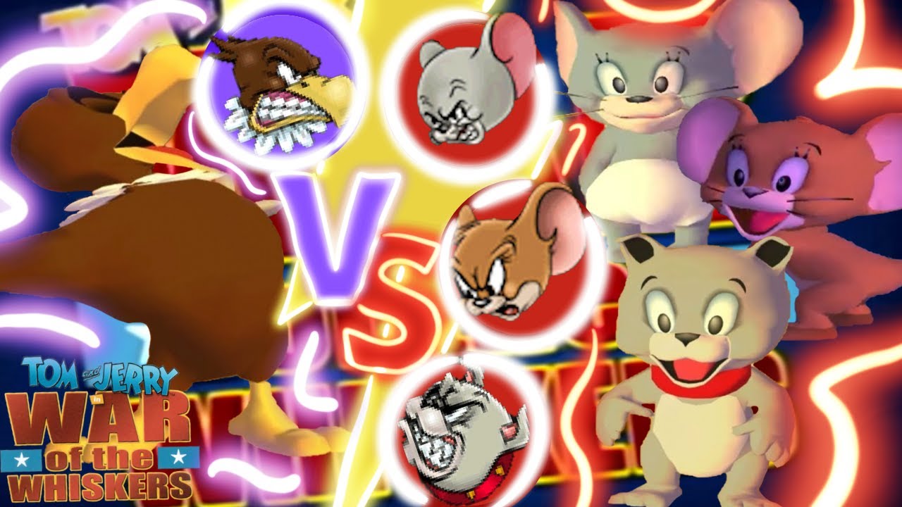 Who Will Win?! Eagle VS Nibbles & Jerry & Tyke Stage Haunted Mouse ...