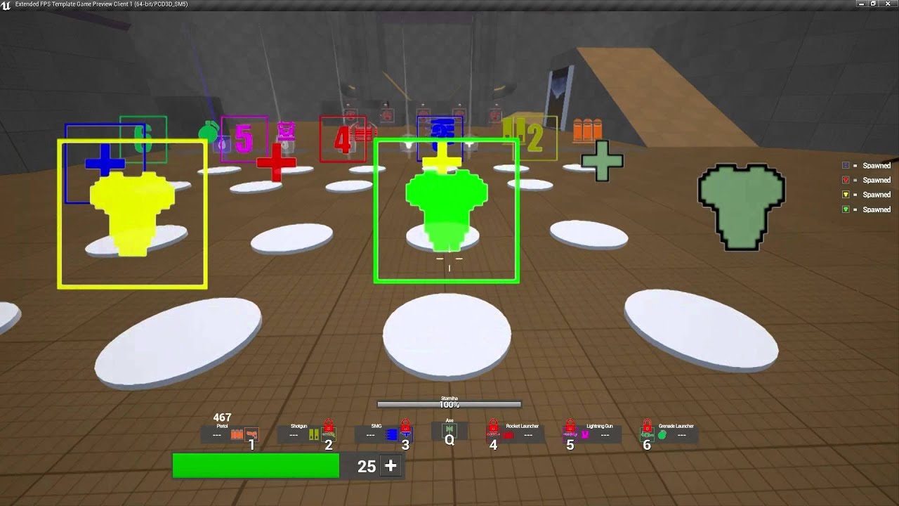 Episode 194, Extended FPS Template == Looter Shooter Example Game ...