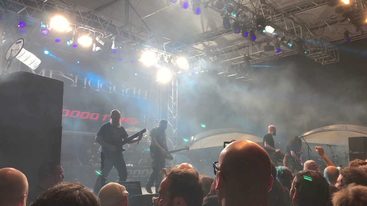 MESHUGGAH "Future Breed Machine" Live at 70,000 Tons Of Metal | Metal ...