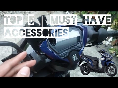 Top 5 | Must Have Accessories on Honda Click 125i V3 - YouTube