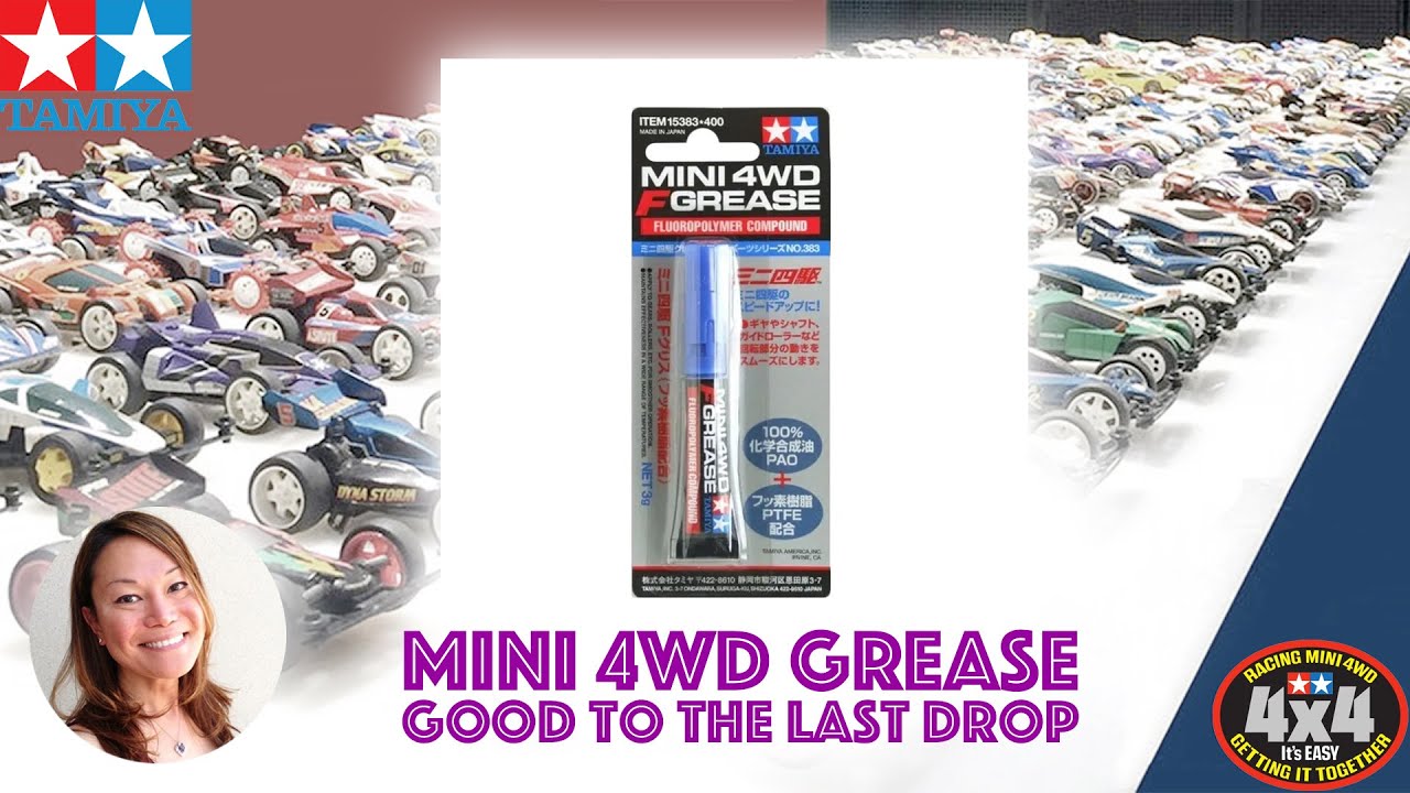Tamiya Mini 4WD Grease - Good to the Last Drop - YouTube