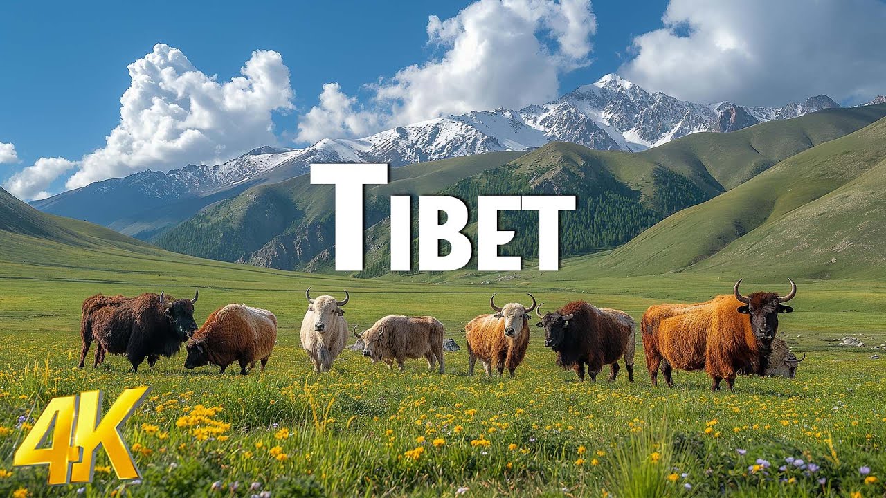 Tibet 4K Cinematic Footage - Drone Nature Film With Epic Cinematic ...
