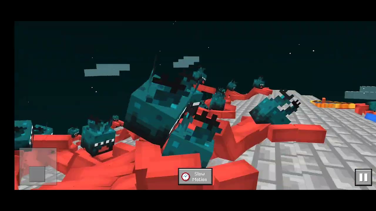 blocky ragdoll battle 100 zombies vs this defense 1 - YouTube