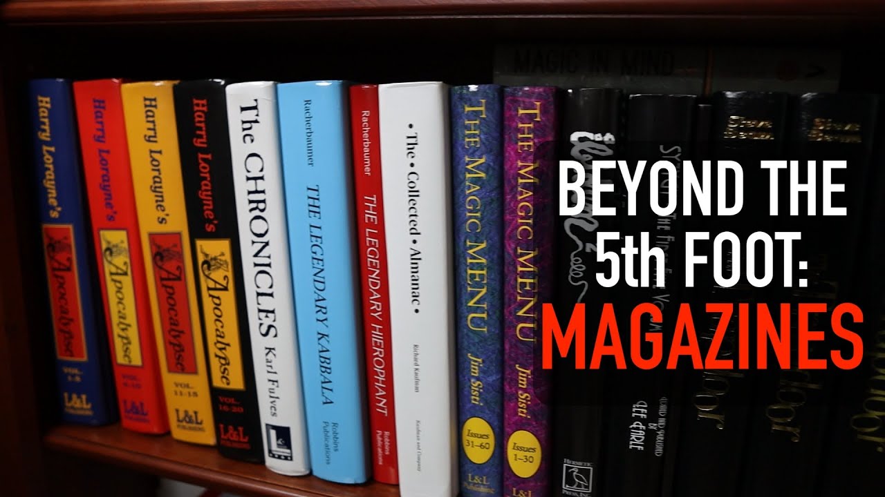 My Favorite Magic Magazines - YouTube