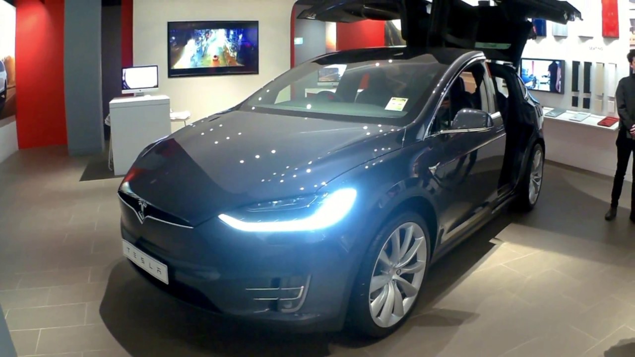 The New Tesla Model X Interior Exterior Walk Around HD - YouTube