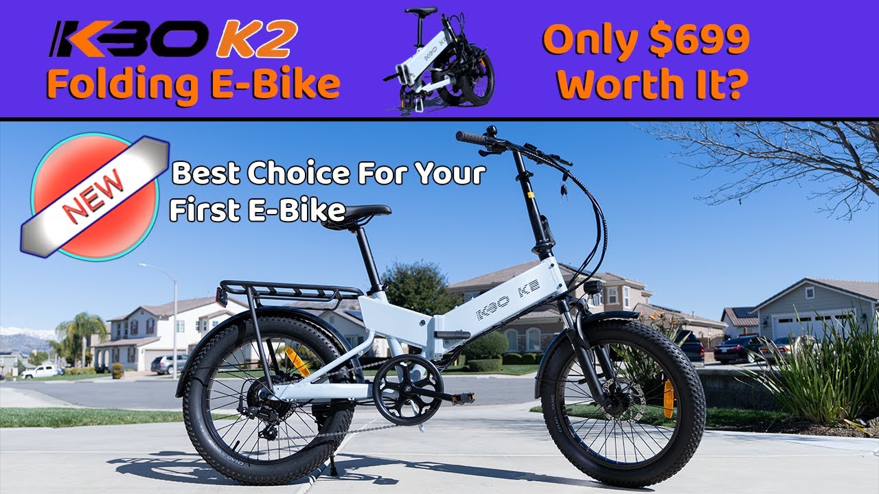 KBO K2 Folding eBike Only $699 With Discount Code - Great First eBike #KBO #eBike #K2 # ...