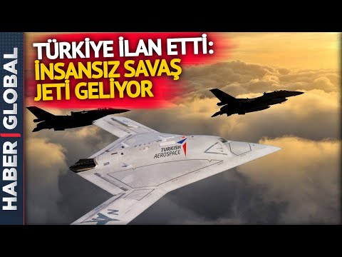 Havada Türk'ün Gücü! Gizli Projeyi Dünyaya Duyurdular, İnsansız Milli Savaş Jeti Havalanacak