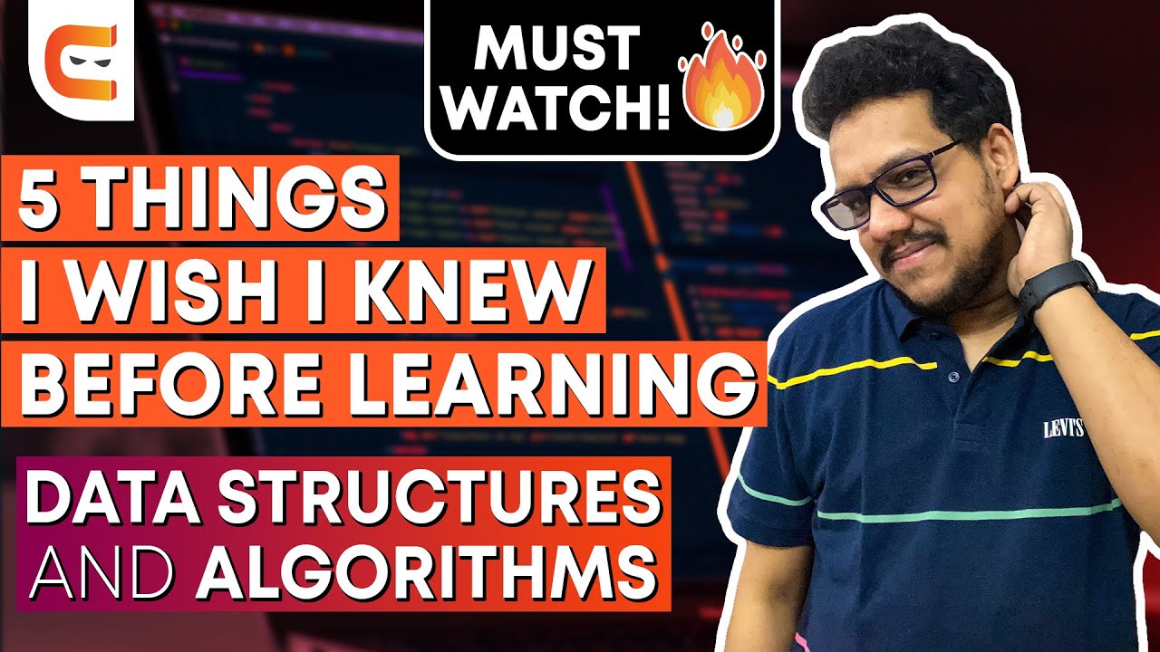 5 Things I wish I knew Before Learning Data Structures and Algorithms | DSA for Beginners - YouTube