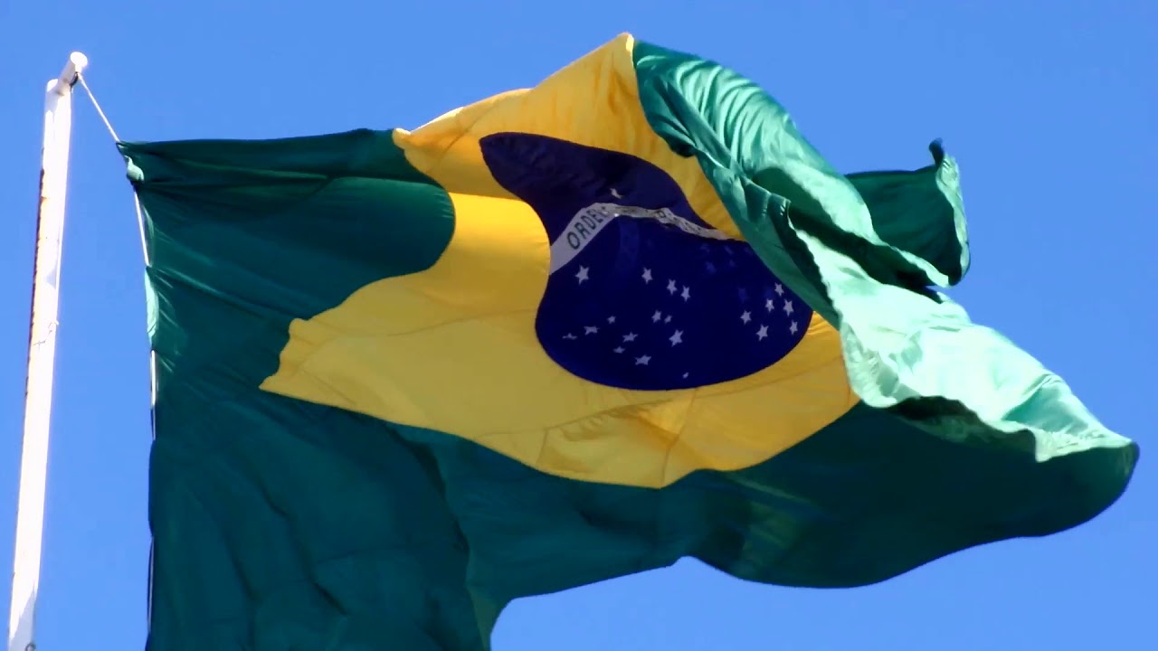 Anthem to the national flag of Brazil (sung in Brazilian Portuguese ...