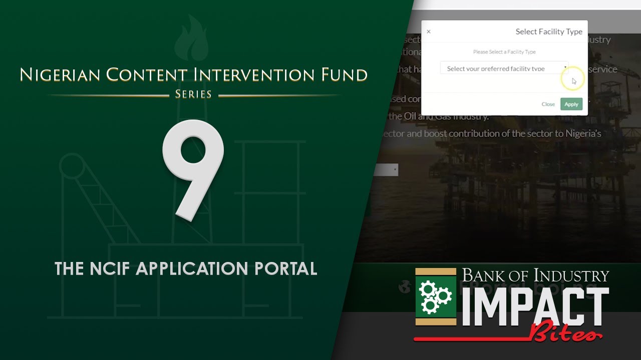 The NCIF Application Portal - YouTube