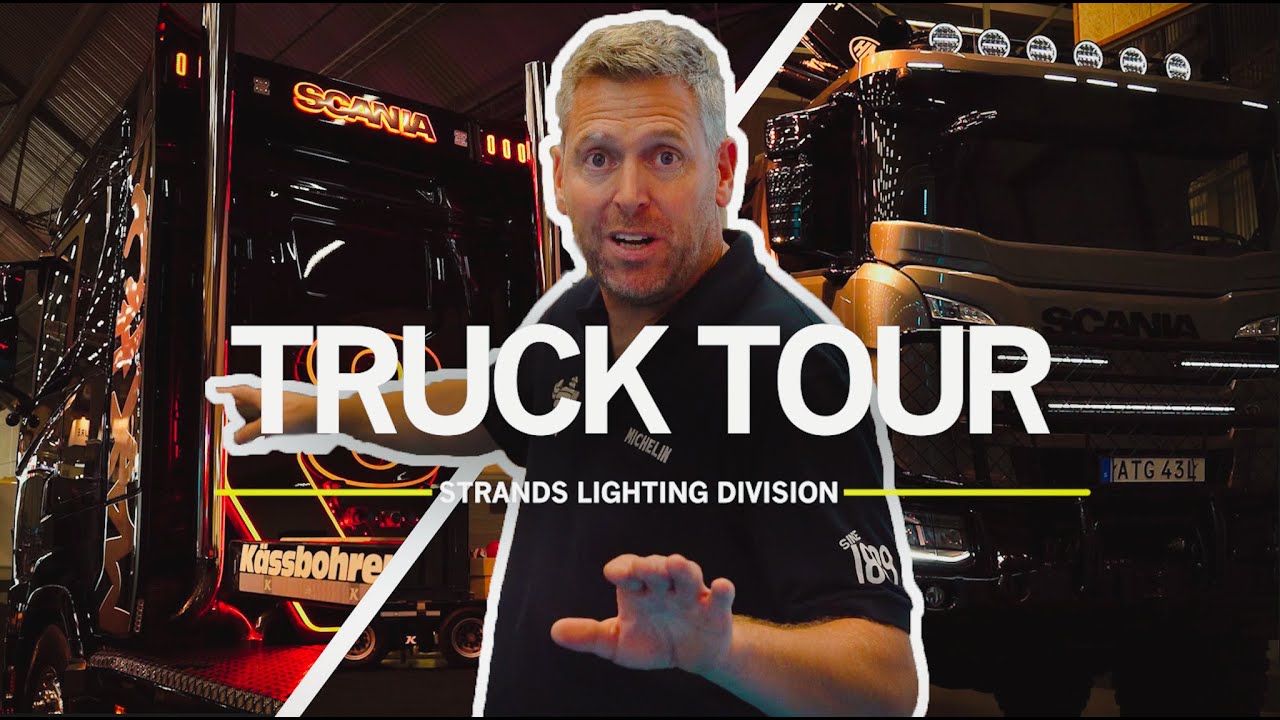 TRUCK TOUR - MAX HUNT - STRANDS LIGHTING DIVISION - YouTube