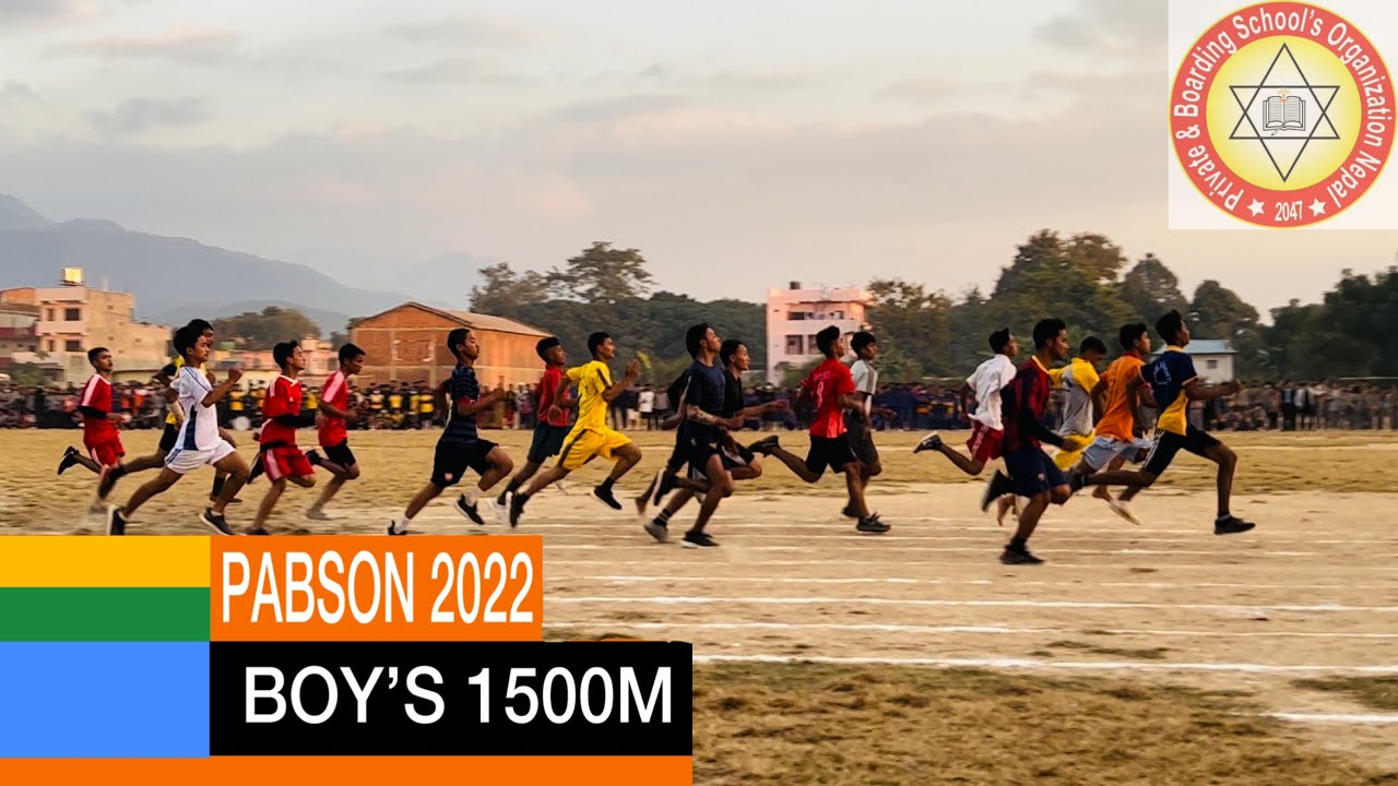 BOY’S 1500M RUNNING, UNDER 17 🏃| PABSON DANG - YouTube