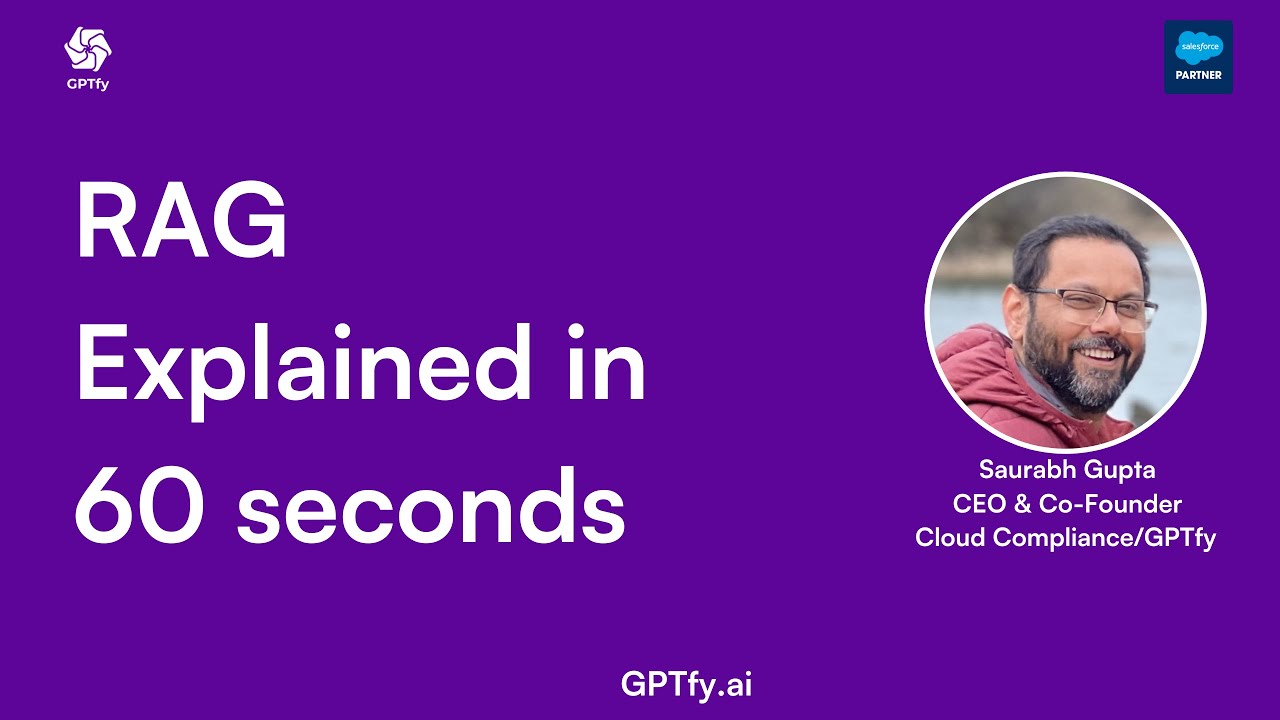 RAG for Salesforce - Explained in 60 seconds #aiin60 #rag #salesforce ...