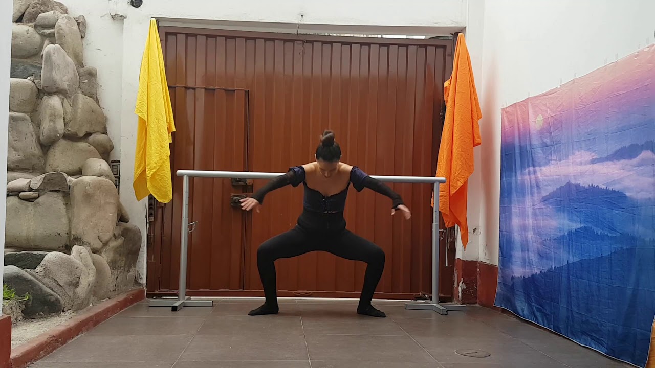 Ballet beginners-Plies-Leg workout - YouTube