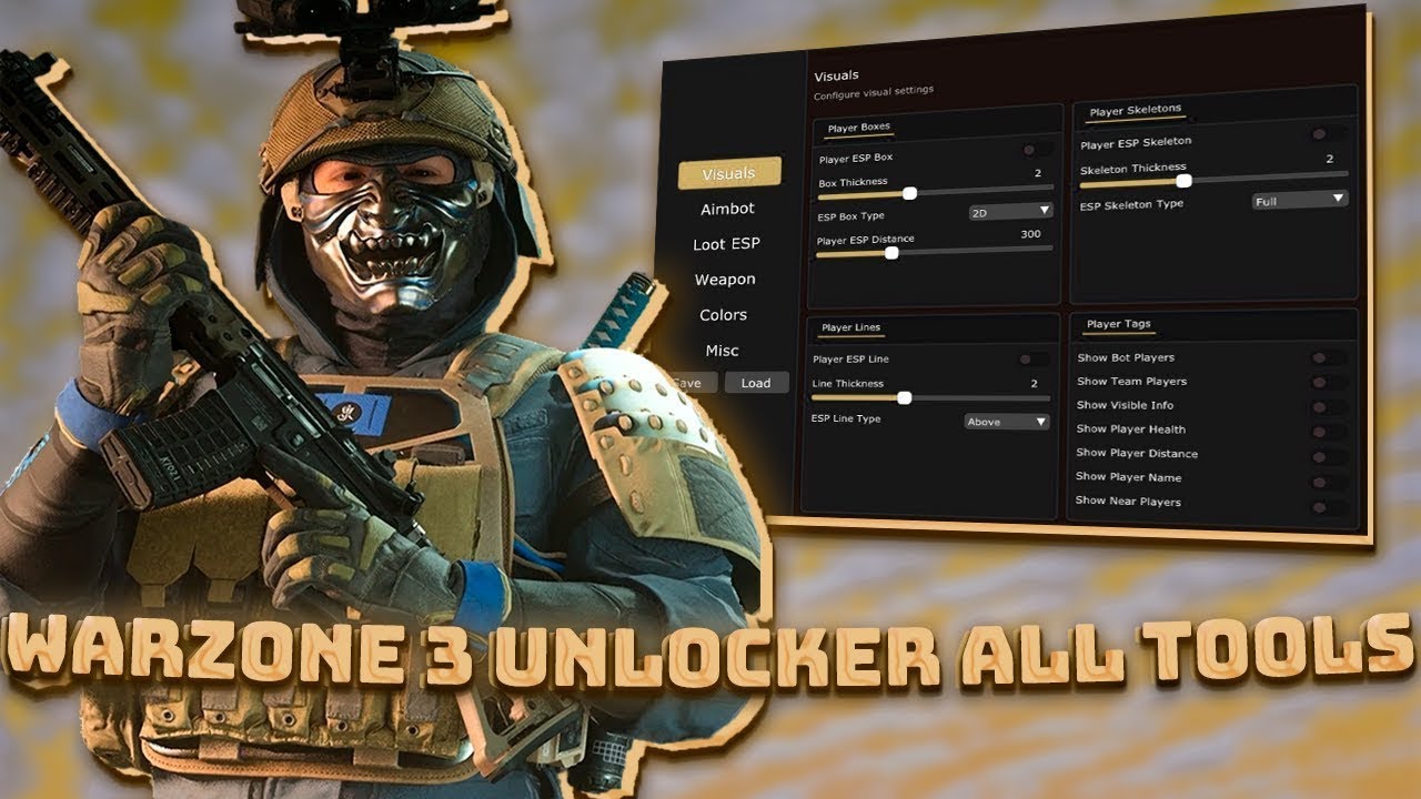 How To Use Unlocker Tools For MW3 | COD Warzone 3 Unlocker All Tools ...