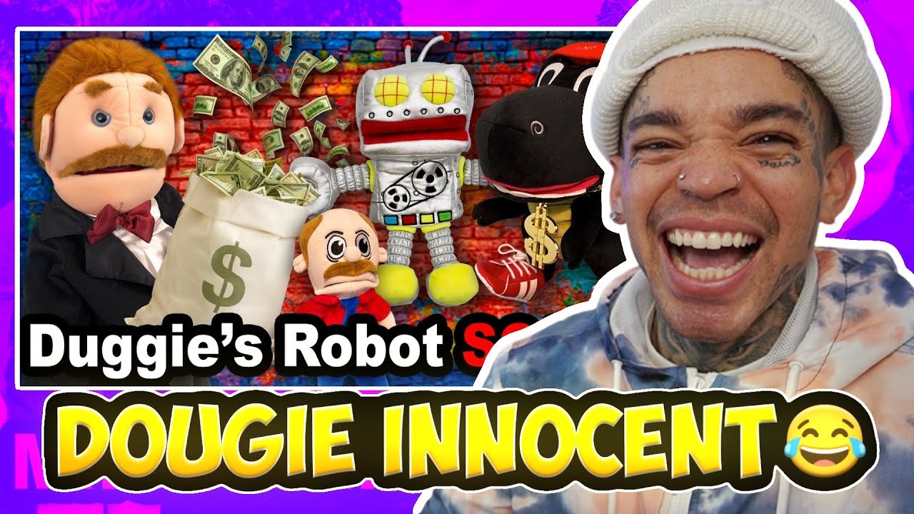 SML Movie: Duggie's Robot Scam! [reaction] - YouTube