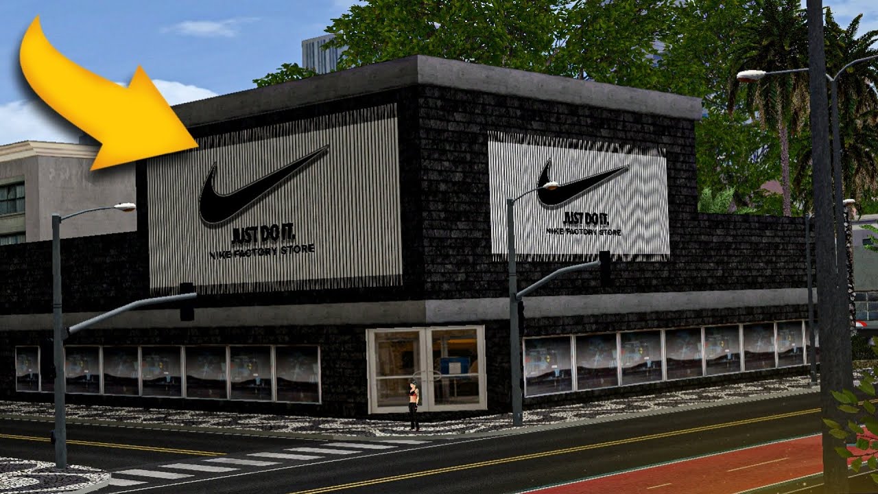 Mod Loja Oficial da Nike PARA GTA SA Android (ZerK) - YouTube