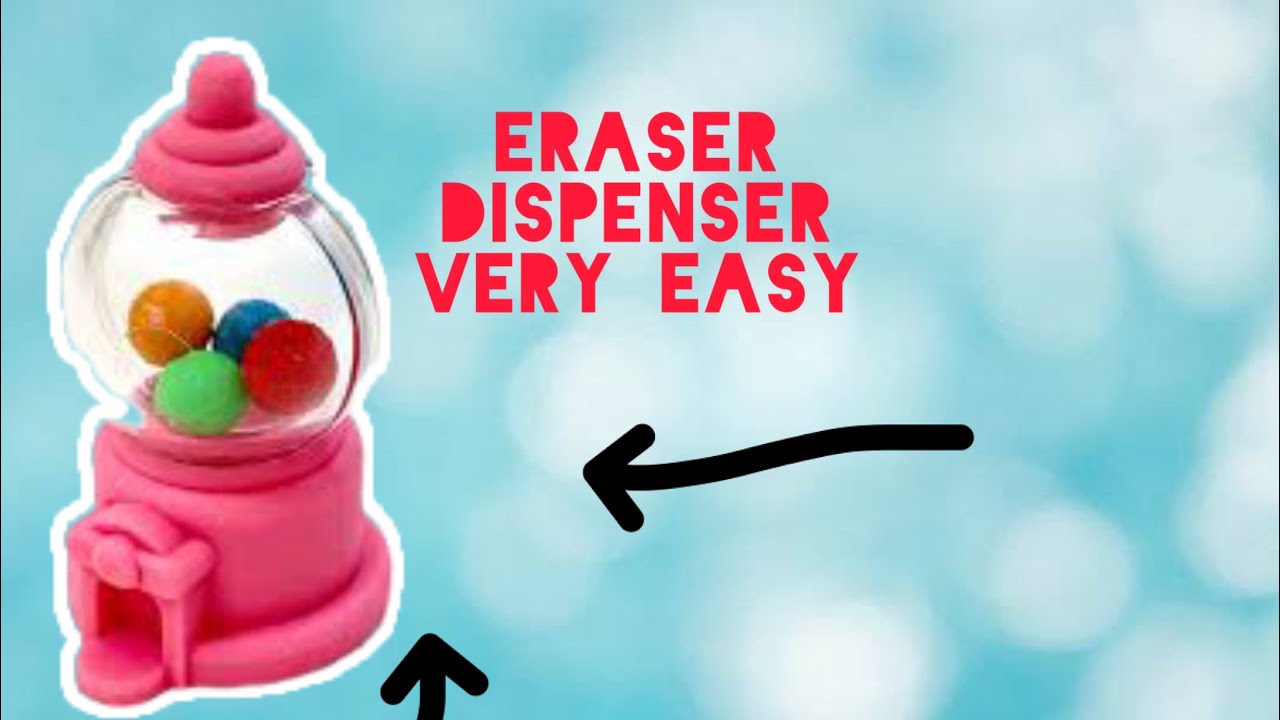 how to make an eraser dispenser with cardboard-very easy-100% 💪 - YouTube