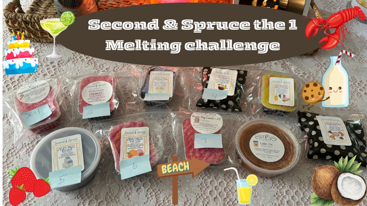 Second & Spruce Melt "The One" You Love Melting Challenge - YouTube