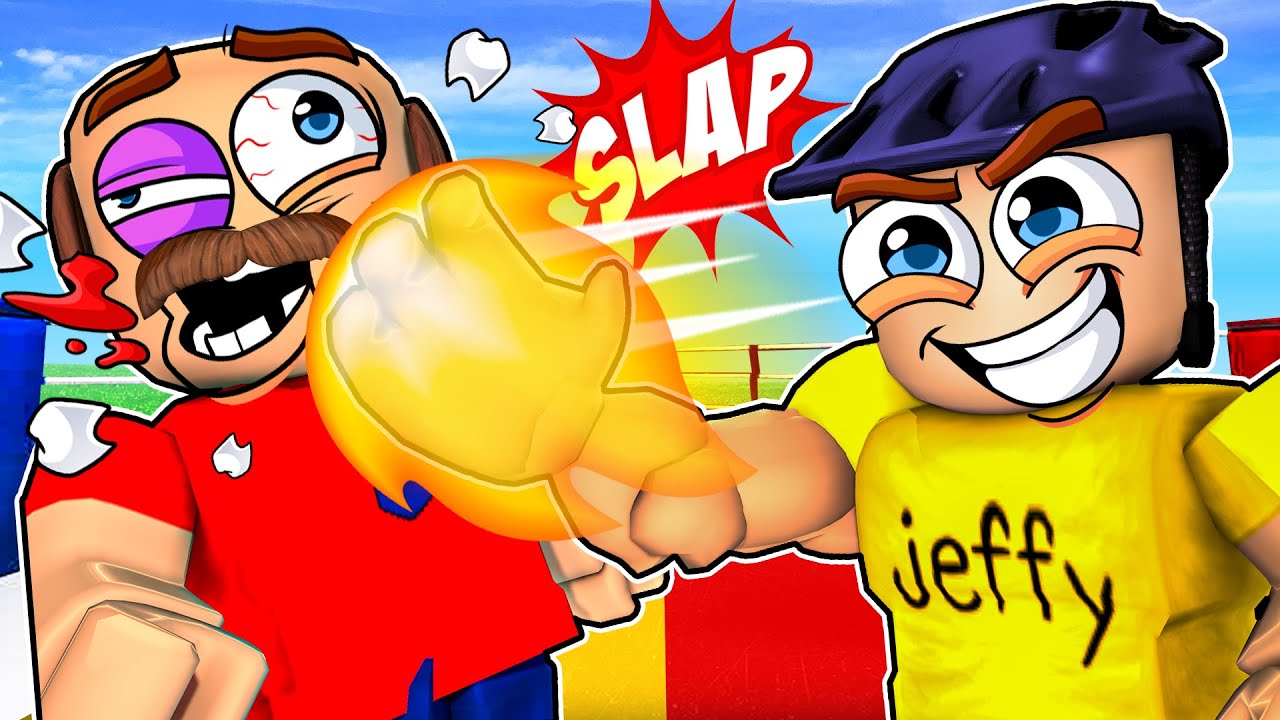 Jeffy POWER SLAPS His DADDY in Roblox! - YouTube