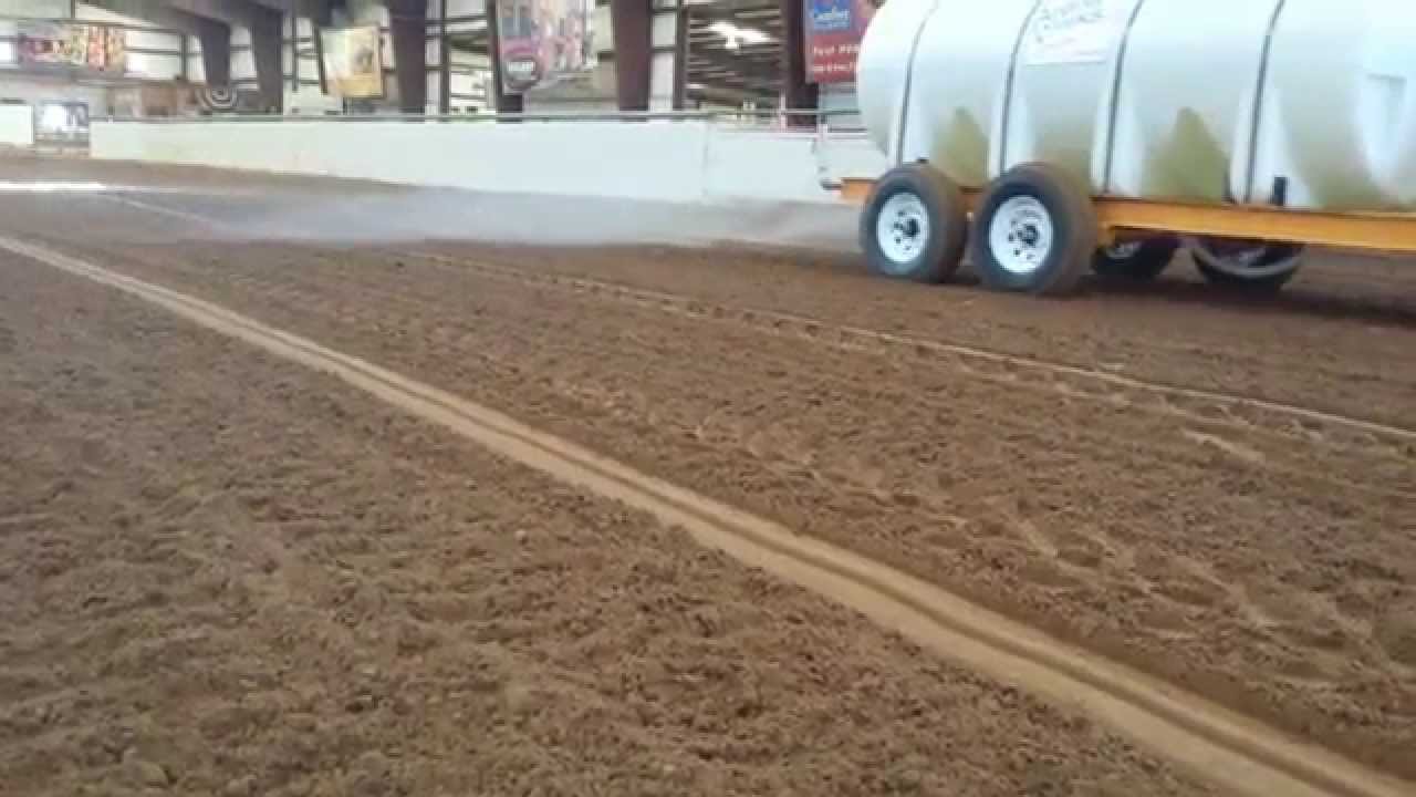 1,635-gallon Arena Werks Water Trailer - YouTube