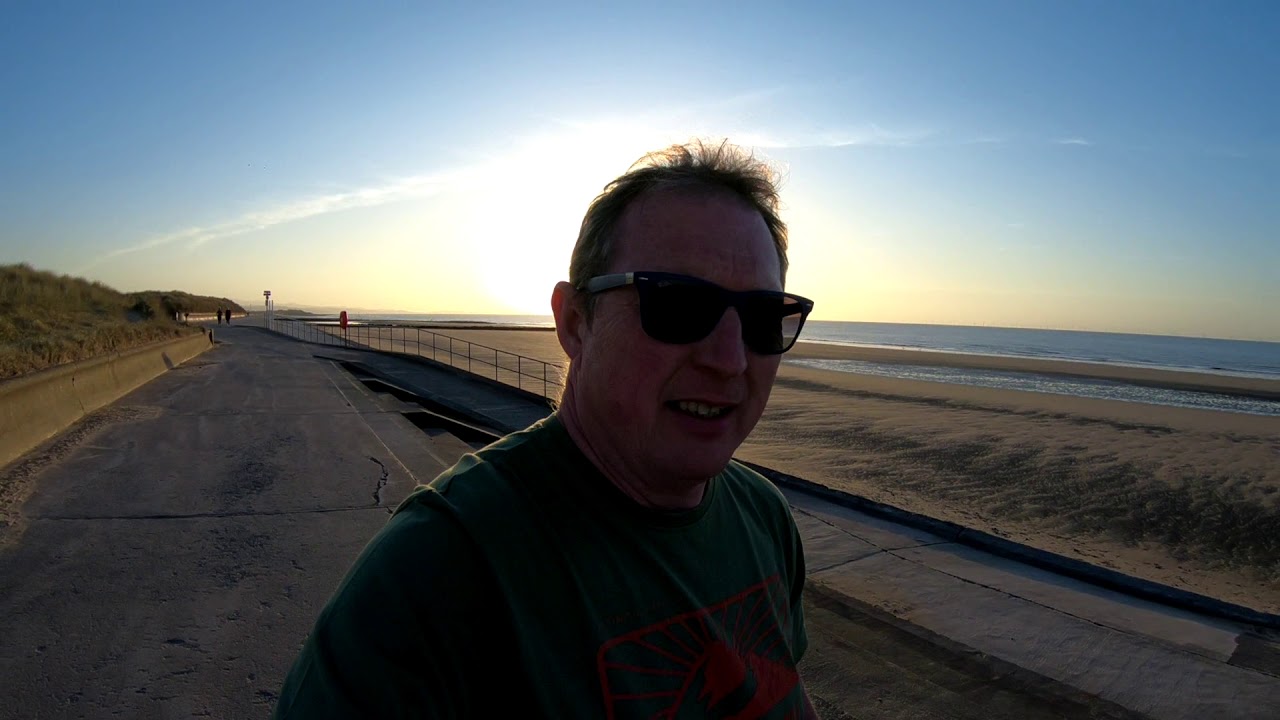 Prestatyn Sunset Walk - YouTube