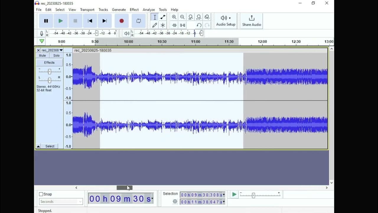 Audacity - Basic editing - YouTube