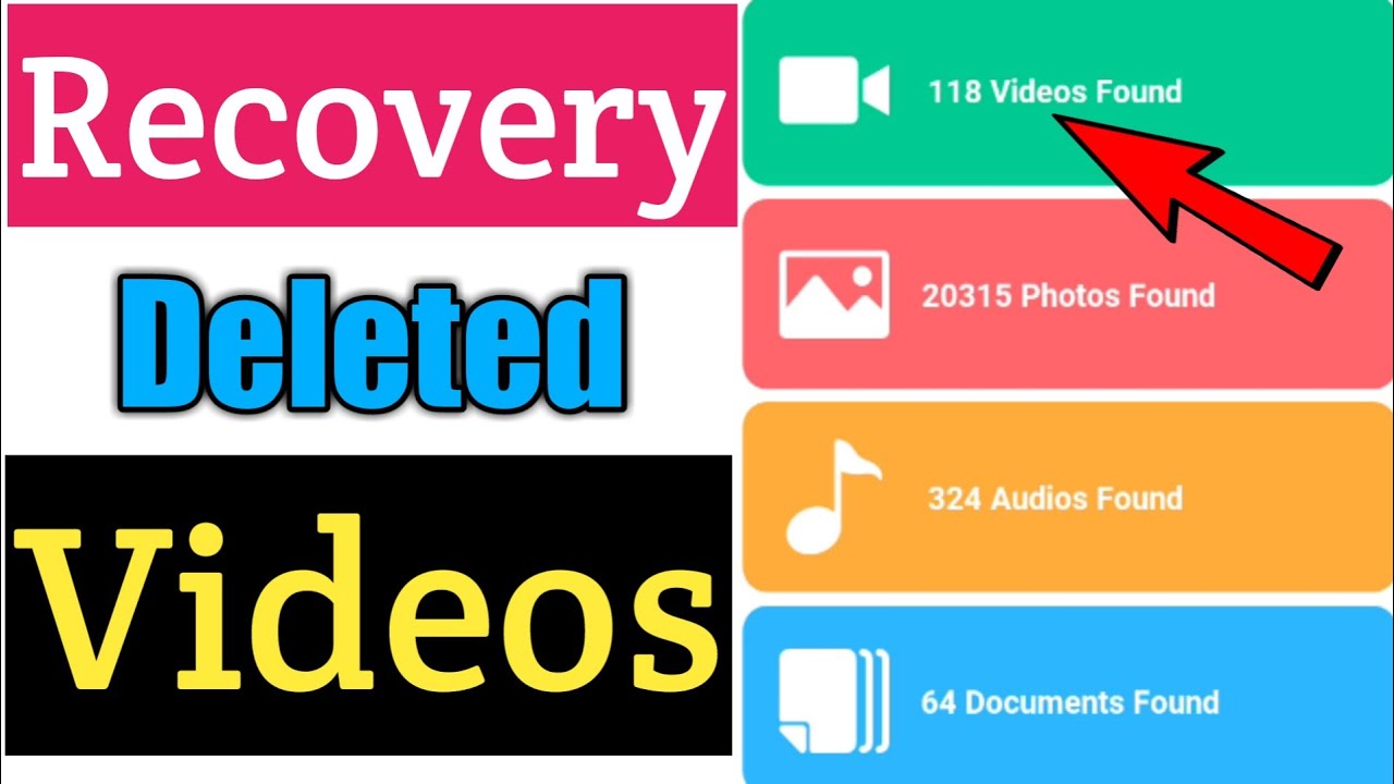 Recovery Deleted Videos For Android | Deleted Video Recovery - YouTube