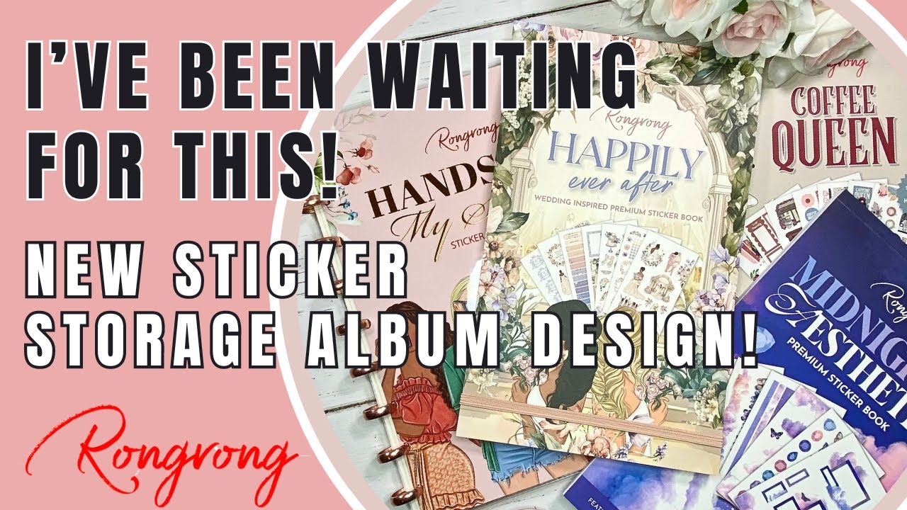 New Sticker Storage Album Design! Spring Haul from ...