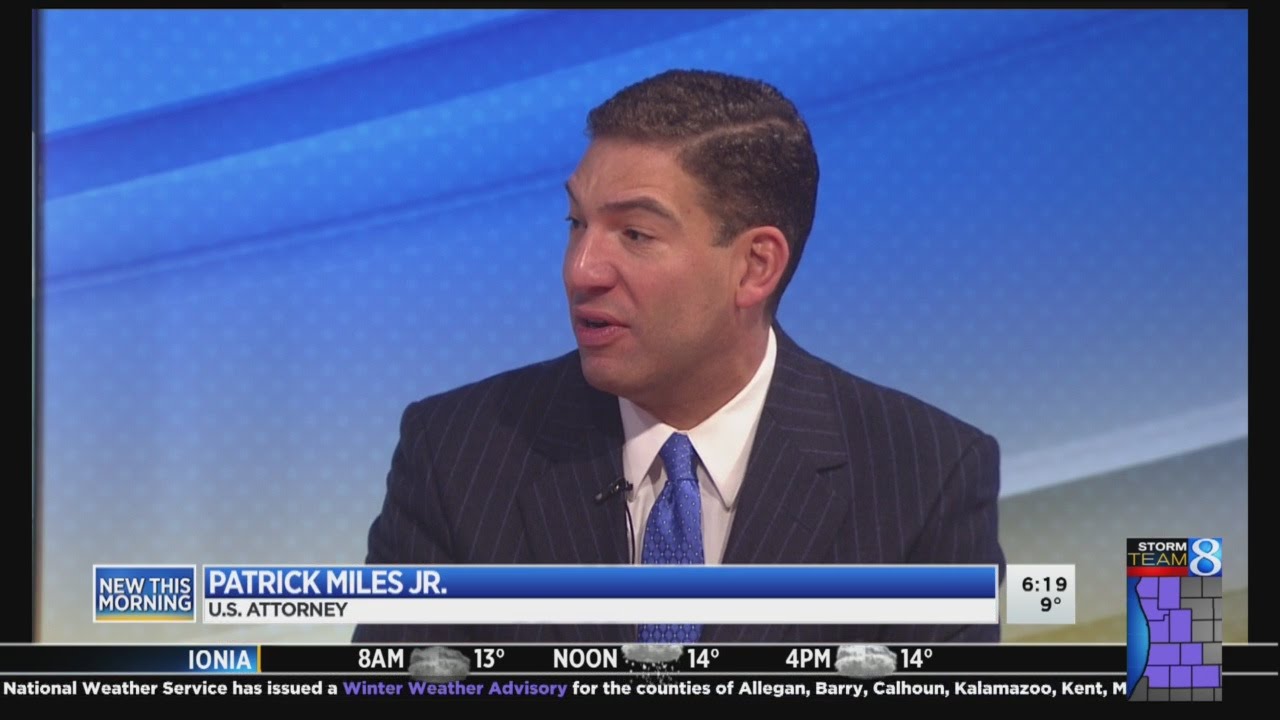 US Attorney Patrick Miles resigning this month - YouTube