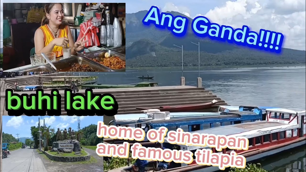 BUHI lake, CAMARINES SUR home of famous TILAPIA and smallest fish ...