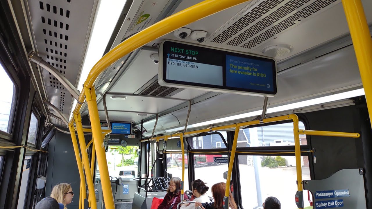 MTA NYCT Bus: Onboard 2019 NovaBus LFS #8718 On The S53 - YouTube