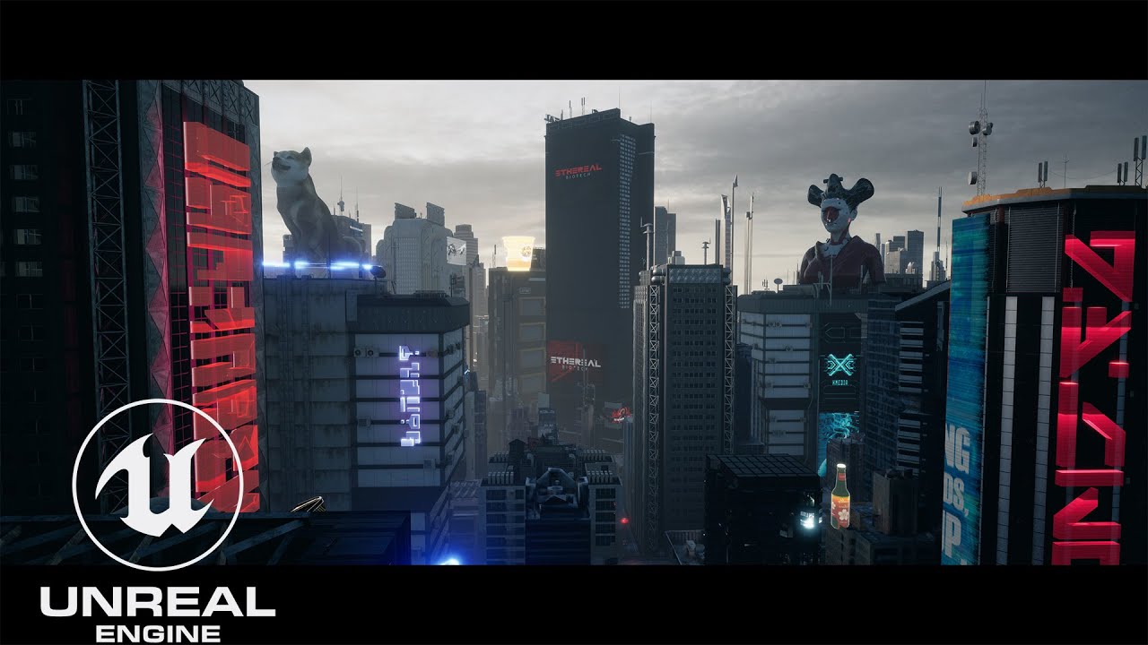 Ghost In The Shell (Unreal Engine 5) - YouTube