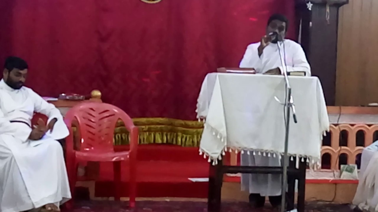 Rev Sunil Mathew Edapparambil giving Christmas message. - YouTube