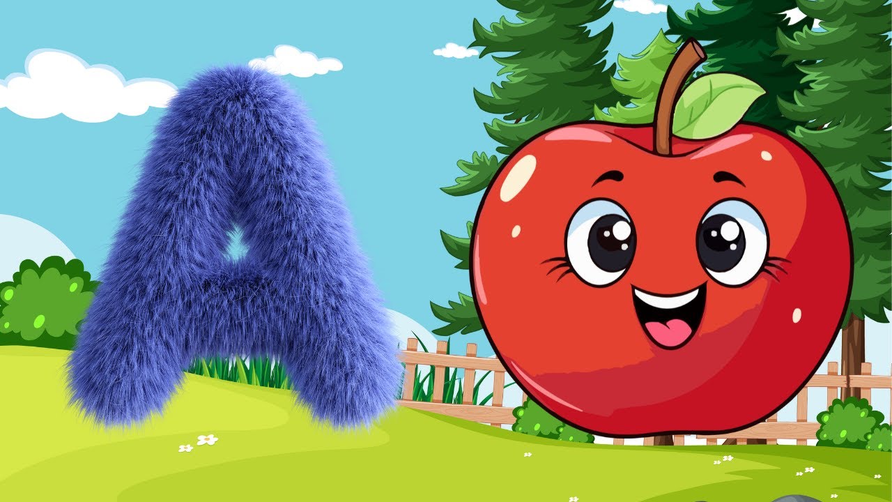 A Apple Song | Inspired By ABC song Gracies Corner | Nursery Rhymes ...
