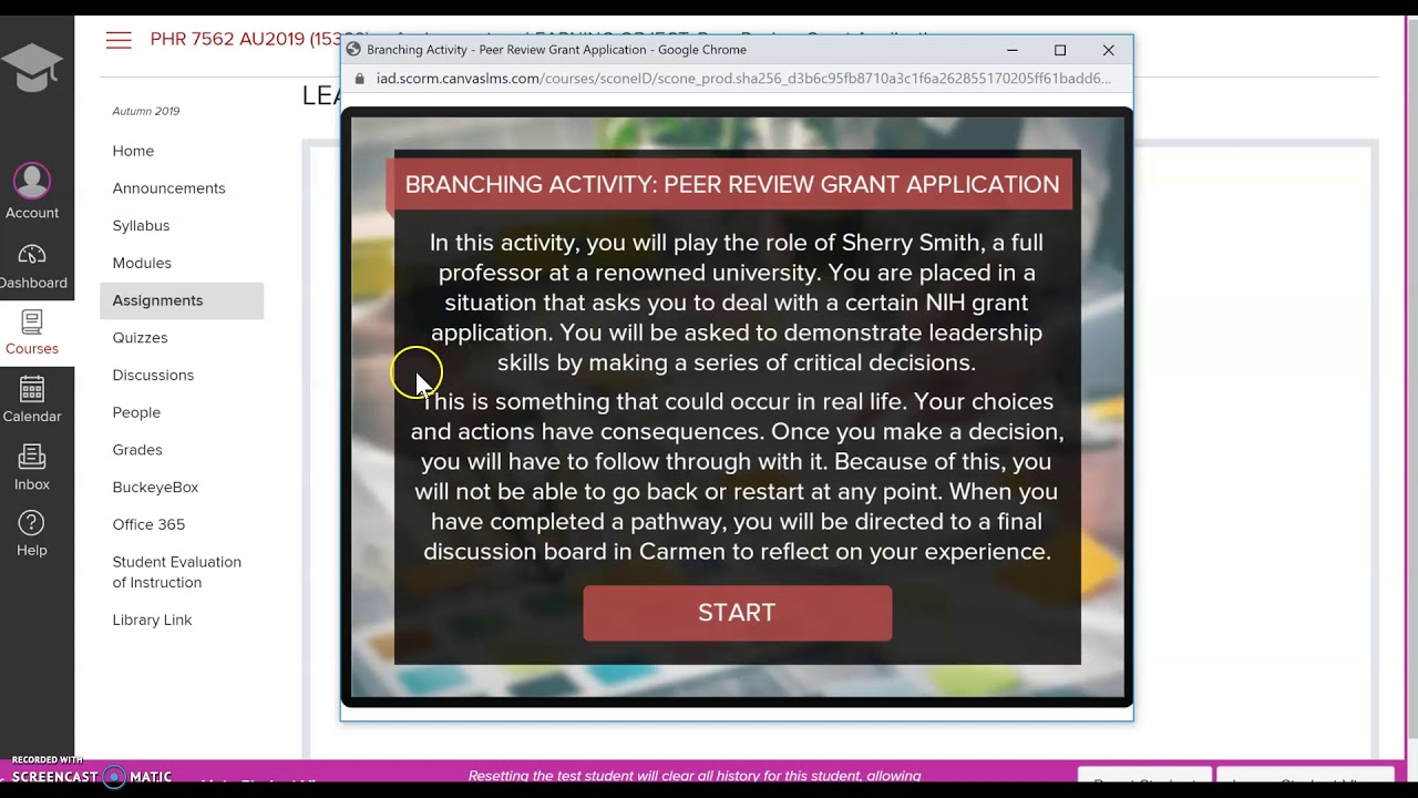 Active learning through branching activities: a walkthrough - YouTube