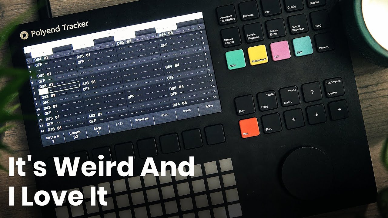 The Polyend Tracker Is Weird And I Love It 👾 | Review & Demo - YouTube