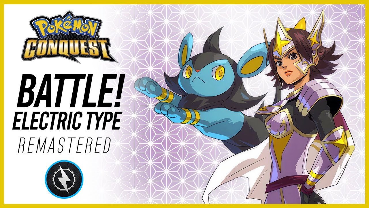 Battle! Electric Type (Violight): Remaster Pokémon Conquest - YouTube