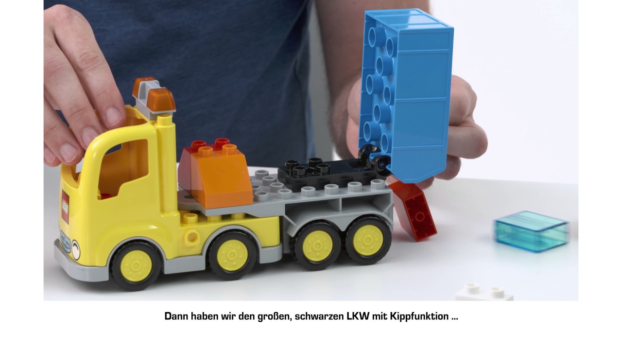 Lego Duplo Big Construction Site - YouTube