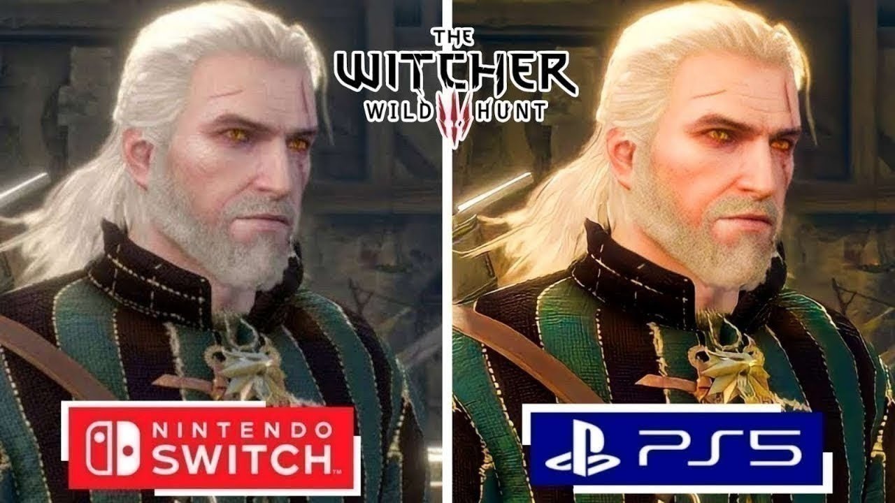 The Witcher 3 PS5 vs Nintendo Switch Graphics Comparison - YouTube
