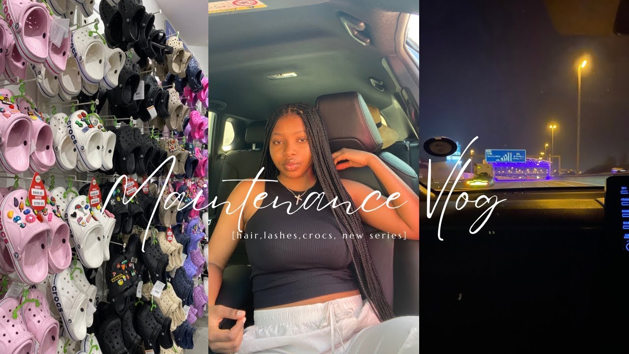 Maintenance Vlog 💇‍♀️💅🎀 [ back to uni edition ] | hair, cluster lashes ...