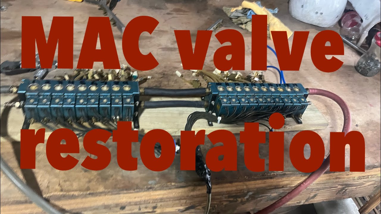 Rebuilding my Mitzi MAC valve bank - YouTube