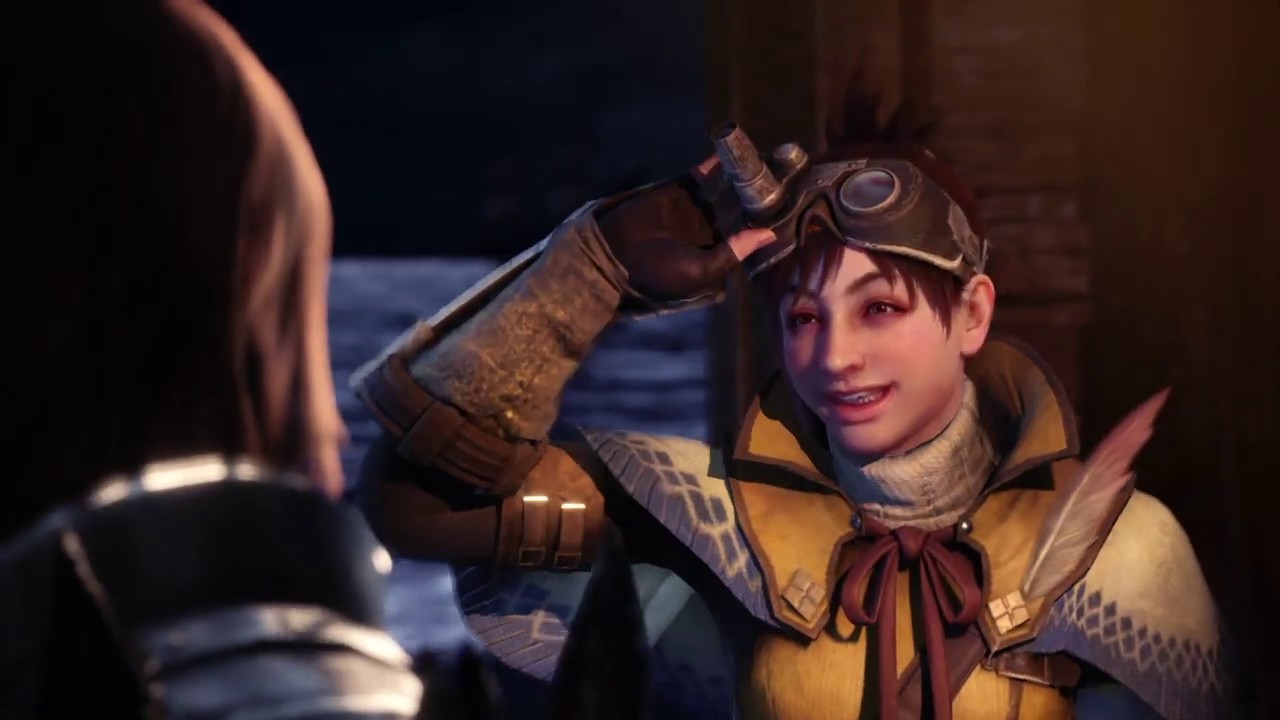 MHW cutscene 2 - The Hunter and the Handler 🐉🗡🌎 ️🎬 - YouTube
