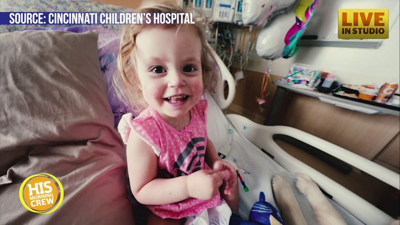2 year Old got a new heart on her brother’s birthday! - YouTube