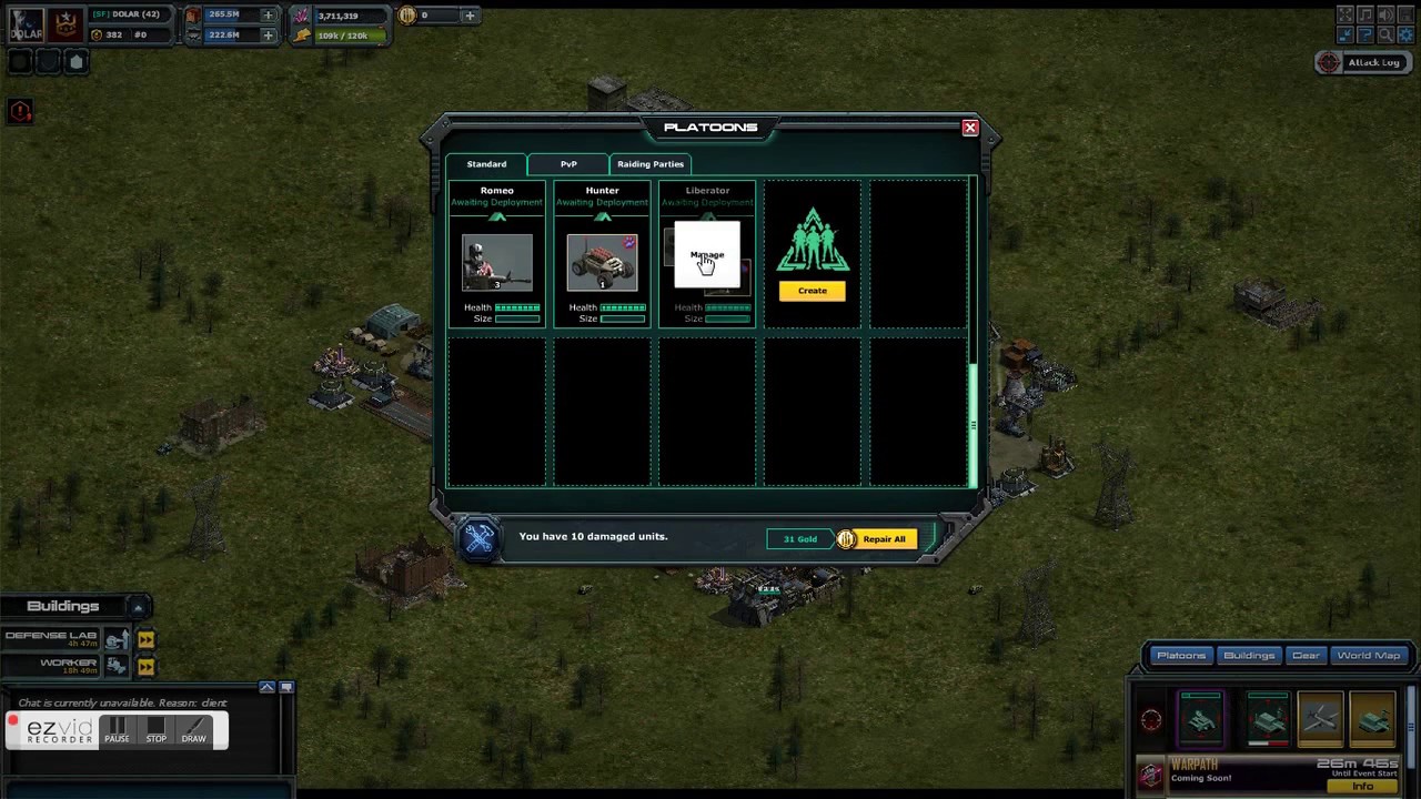 War Commander : Legendary Phantom [ With Fury ops & low unit ] FREE ...