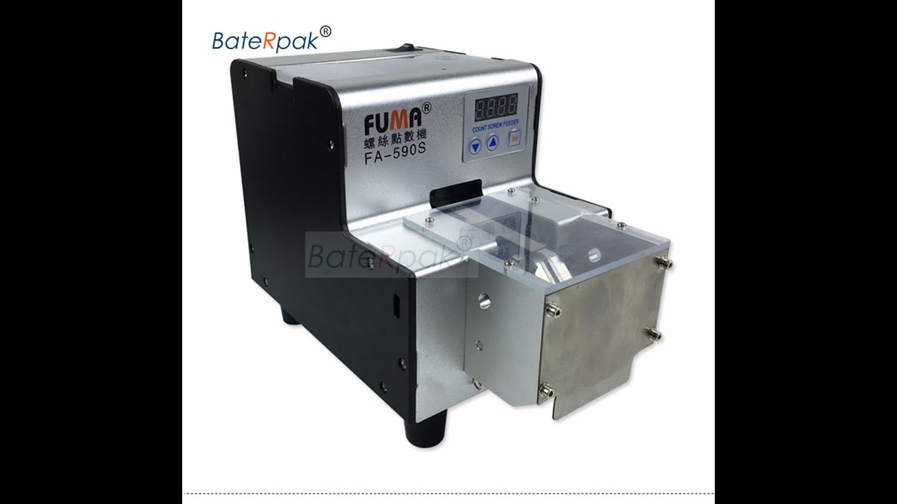 BateRpak/FUMA Automatic screw counting machine FA-590S with hopper ...