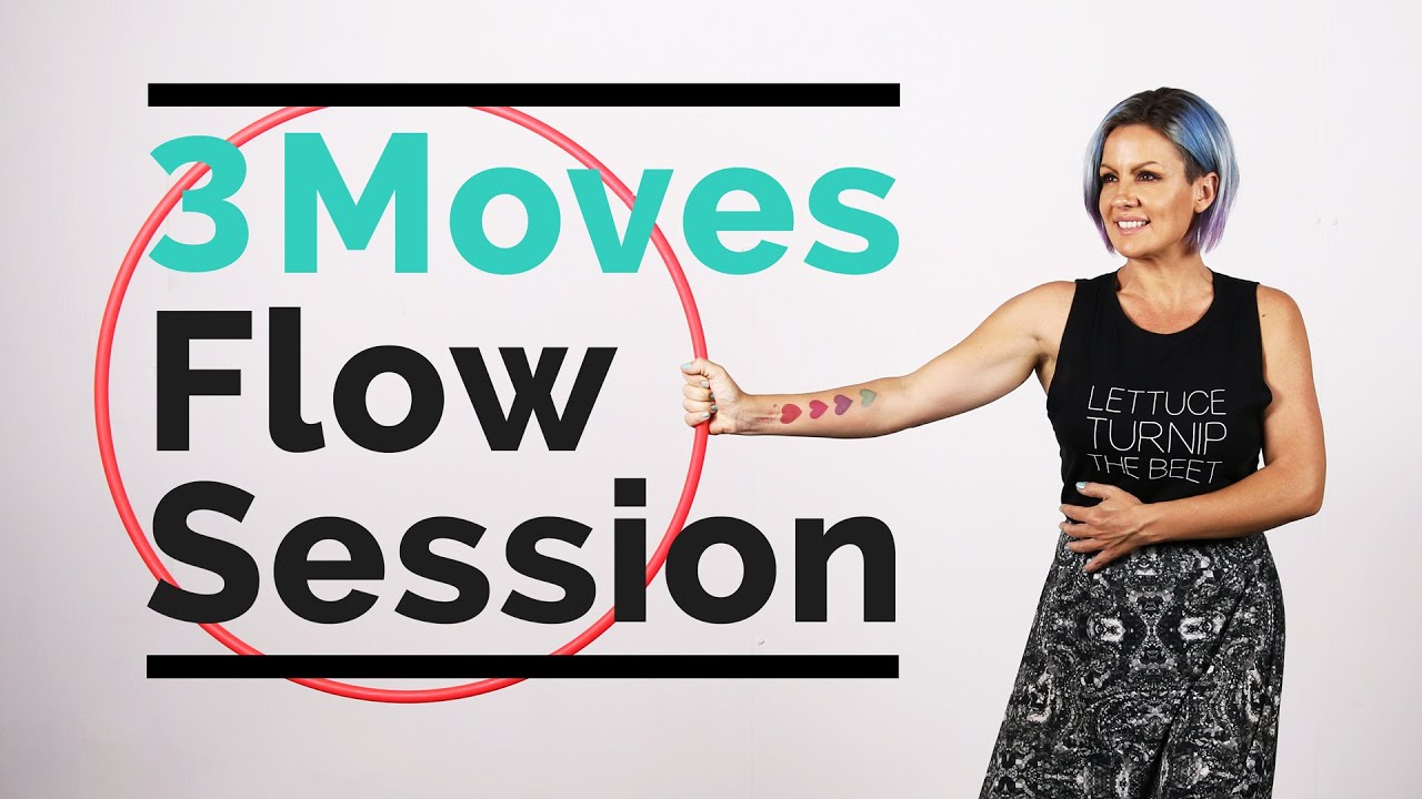 3 Moves Hoop Dance Sequence | Hoop Dance Flow - YouTube